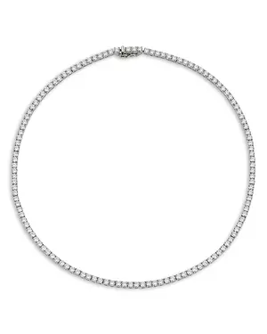 Nadri 3mm Cubic Zirconia Tennis Necklace - Silver