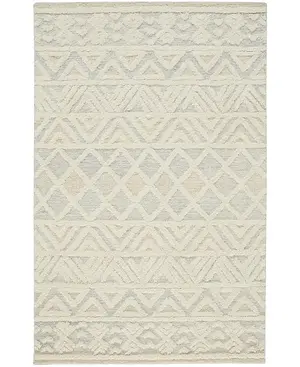 FEIZY Anica Anc8005f Area Rug, 5' X 8 - Ivory/blue
