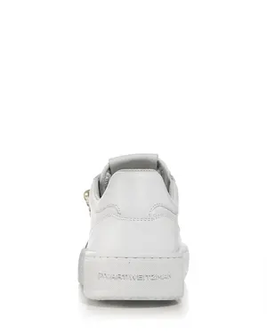 STUART WEITZMAN Courtside Pearl Sneakers - White