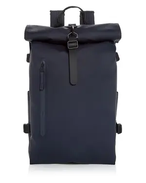 Rains Rolltop Rucksack - Navy