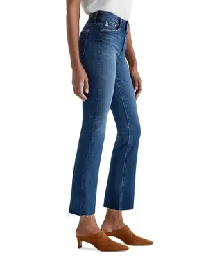 Ag High-rise Flare Ankle Jeans - Years Memory