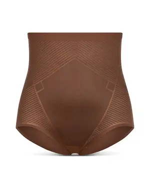 Spanx Thinstincts 2.0 High-waisted Briefs Chestnut Brown