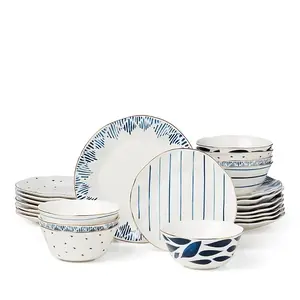LENOX Bay 24-piece Dinnerware Set - Blue