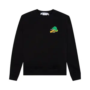Off-White Brush Arrow Slim Crewneck - Black