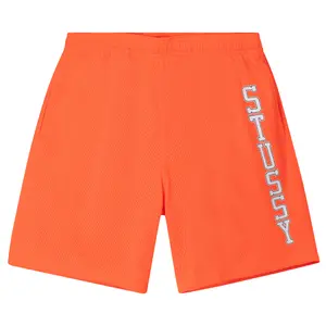 StÜssy Collegiate Mesh Short - Orange