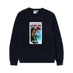 A BATHING APE Relaxed Fit Crewneck