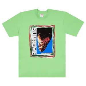 Supreme Mask Tee 'lime - Green