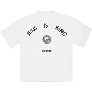 KANYE WEST Chicago Seal T-shirt - White