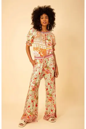 Hale Bob Raegan Washed Charmeuse Pant