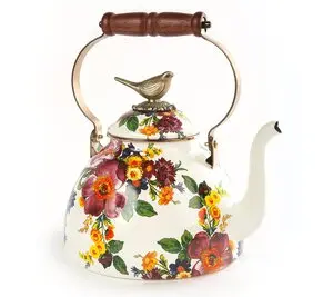 MACKENZIE-CHILDS Flower Market 3-quart Tea Kettle - One-color