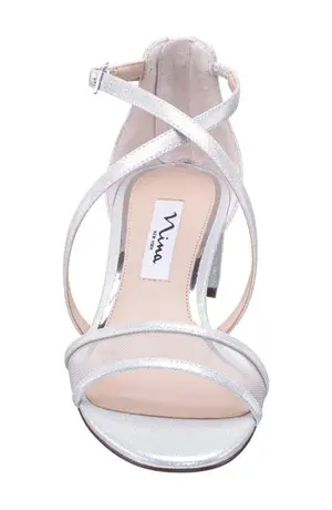 Nina Ginette Sandal - True Silver