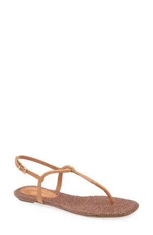 Schutz Elsha Slingback Sandal - Cuoio Brown