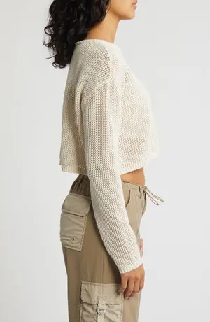 PACSUN Open Stitch Sweater