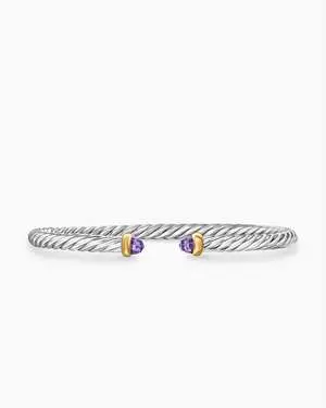 David Yurman Cable Flex Bracelet - Amethyst
