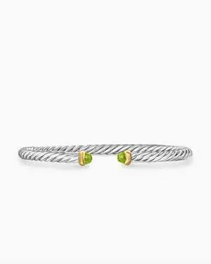 David Yurman Cable Flex Bracelet - Peridot