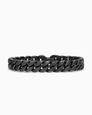 David Yurman Curb Chain Bracelet - Black Titanium