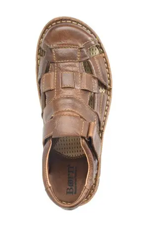 BØRN Cabot Iii Sandal - Brown Leather