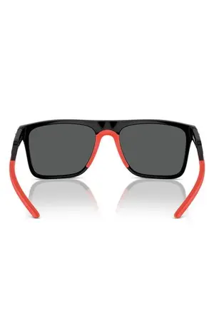 SCUDERIA FERRARI 58mm Square Sunglasses