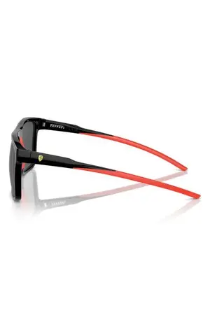 SCUDERIA FERRARI 58mm Square Sunglasses