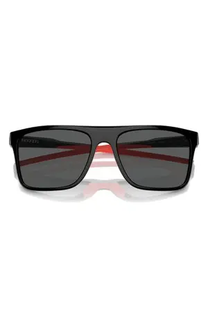 SCUDERIA FERRARI 58mm Square Sunglasses