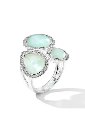 Ippolita Lollipop 3-stone Diamond Ring