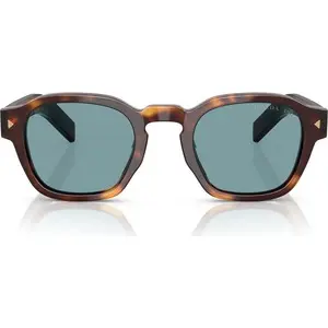 Prada Prada 52mm Polarized Sunglasses Tort/green