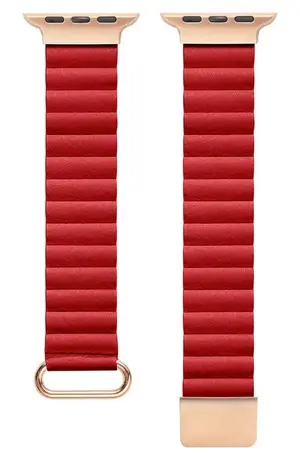 POSH TECH Dakota –49mm Apple Watch® Band - Red