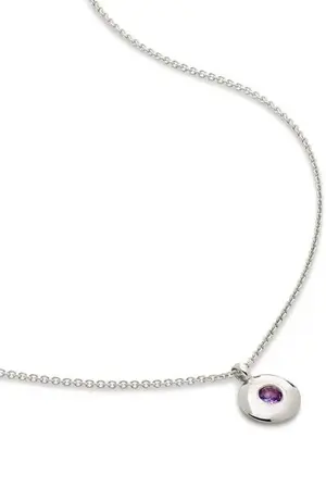Monica Vinader Amethyst Necklaces