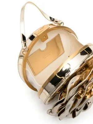Balmain Tone Rose Minaudière Bag