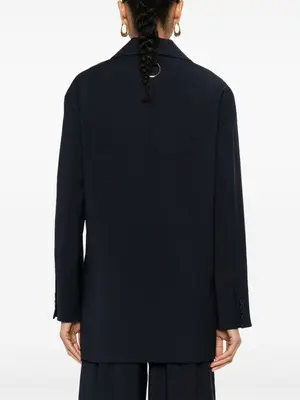 Tibi Liam Single-breasted Blazer - Blue