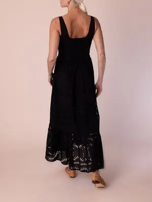 Charo Ruiz Ibiza Nissy Embroidered Maxi Dress