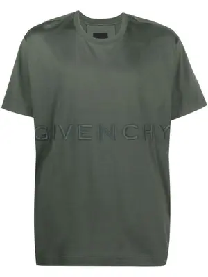 Givenchy Logo-embroidered Cotton T-shirt
