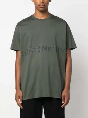 Givenchy Logo-embroidered Cotton T-shirt