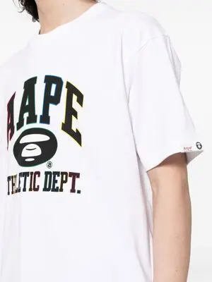 AAPE BY *A BATHING APE Logo-print Cotton T-shirt