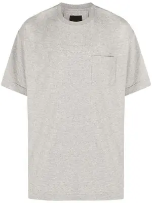 Givenchy 4g-logo Cotton T-shirt - Grey