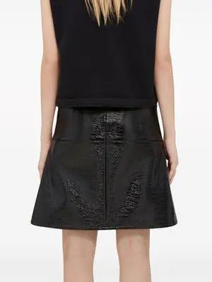 COURREGES Logo-appliqué Vest - Black
