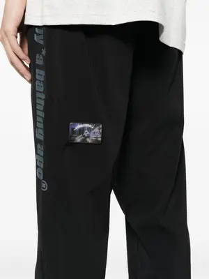 AAPE BY *A BATHING APE Logo-print Elasticated-waist Track Pants