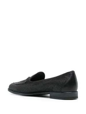 Fratelli Rossetti Interwoven Leather Loafers