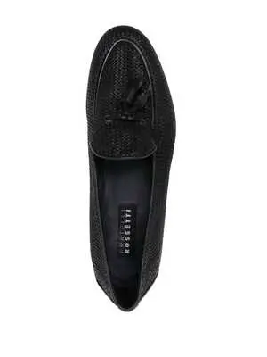 Fratelli Rossetti Interwoven Leather Loafers