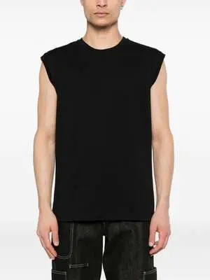 Helmut Lang Logo-print Sleeveless T-shirt