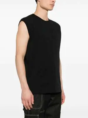 Helmut Lang Logo-print Sleeveless T-shirt