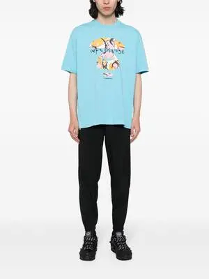 AAPE BY *A BATHING APE Theme Graphic-print Cotton T-shirt