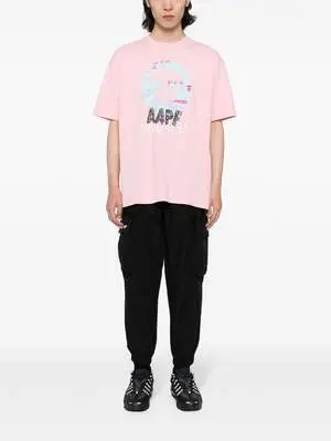 AAPE BY *A BATHING APE® Logo-appliqué Tapered Cargo Trousers