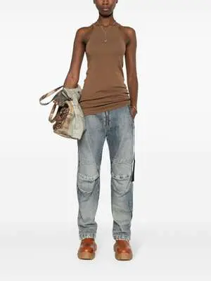 Rick Owens Racerback Tank Top - Brown