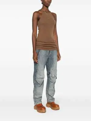 Rick Owens Racerback Tank Top - Brown