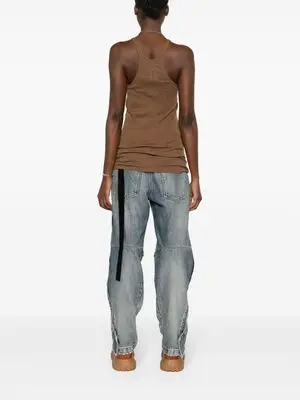 Rick Owens Racerback Tank Top - Brown