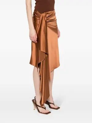 Christopher Esber Cusco Silk Midi Skirt