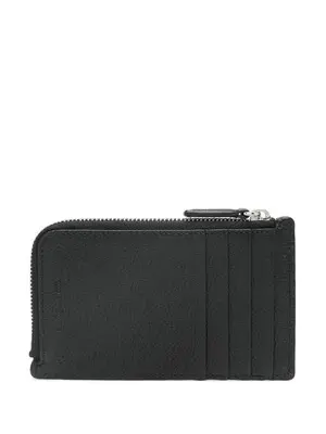 COURREGES Logo-plaque Cardholder - Black
