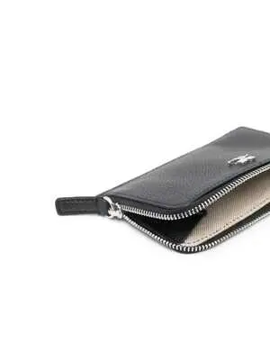 COURREGES Logo-plaque Cardholder - Black
