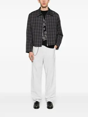 Carhartt Work In Progress Single Knee Straight-leg Trousers - Grey
